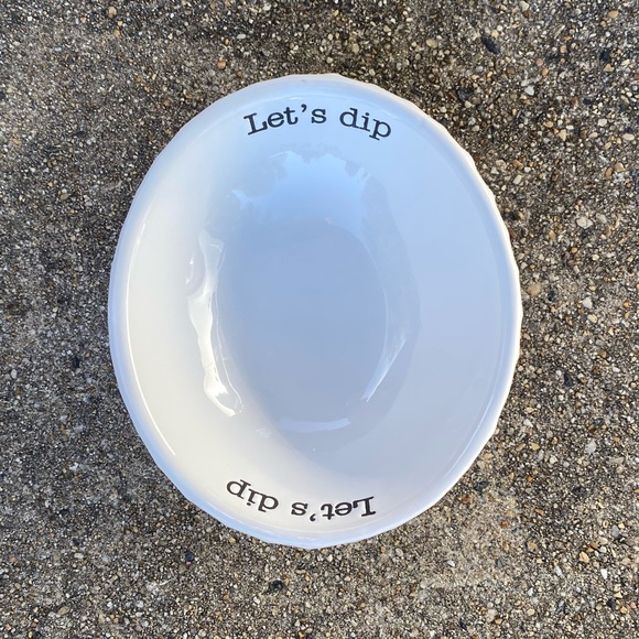 Mud Pie | Dining | Mud Pie Circa Lets Dip Pedestal Dip Bowl Nwot | Poshmark